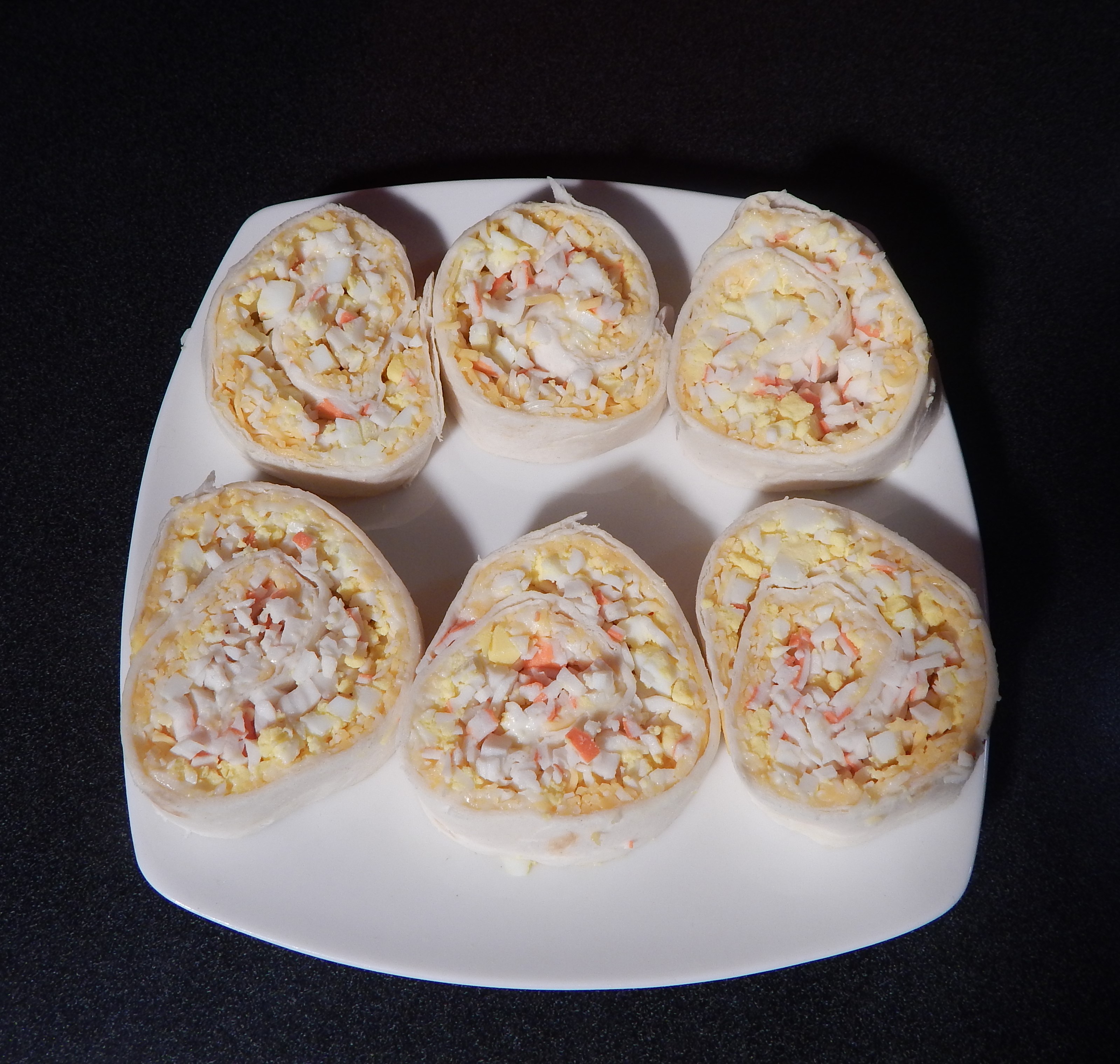 Tortilla Crab Roulette Rolls | Chef-preneur